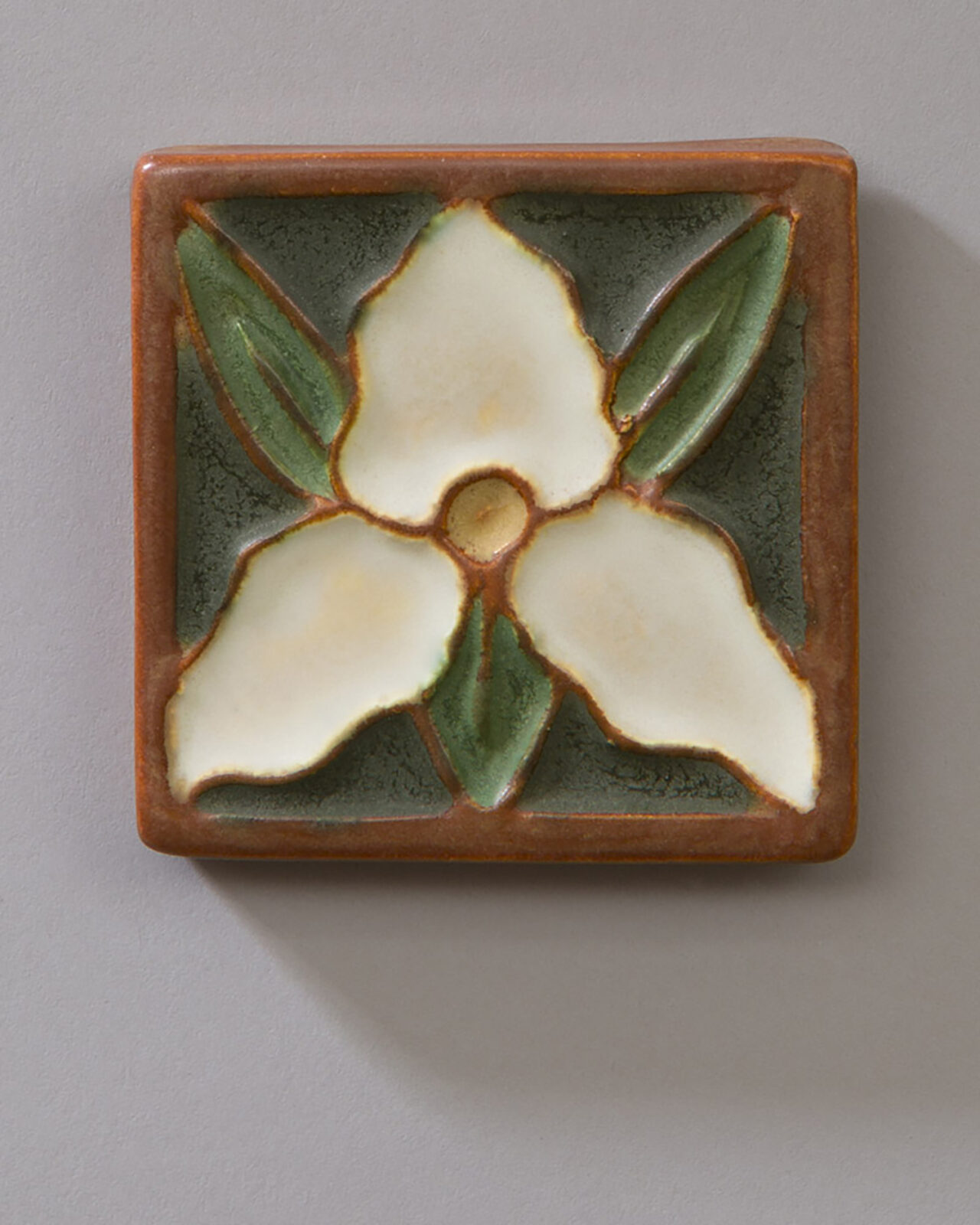 Trillium Tile - Ephraim Pottery