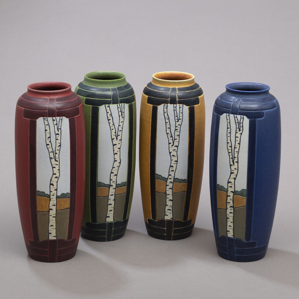 Birch Vase - Ephraim Pottery