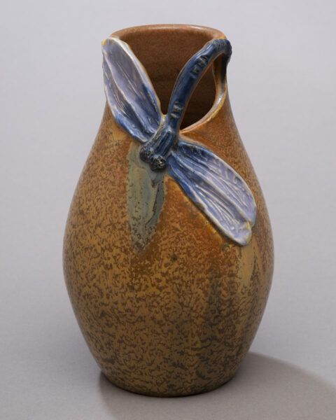 Diving Dragonfly Vase - Ephraim Pottery
