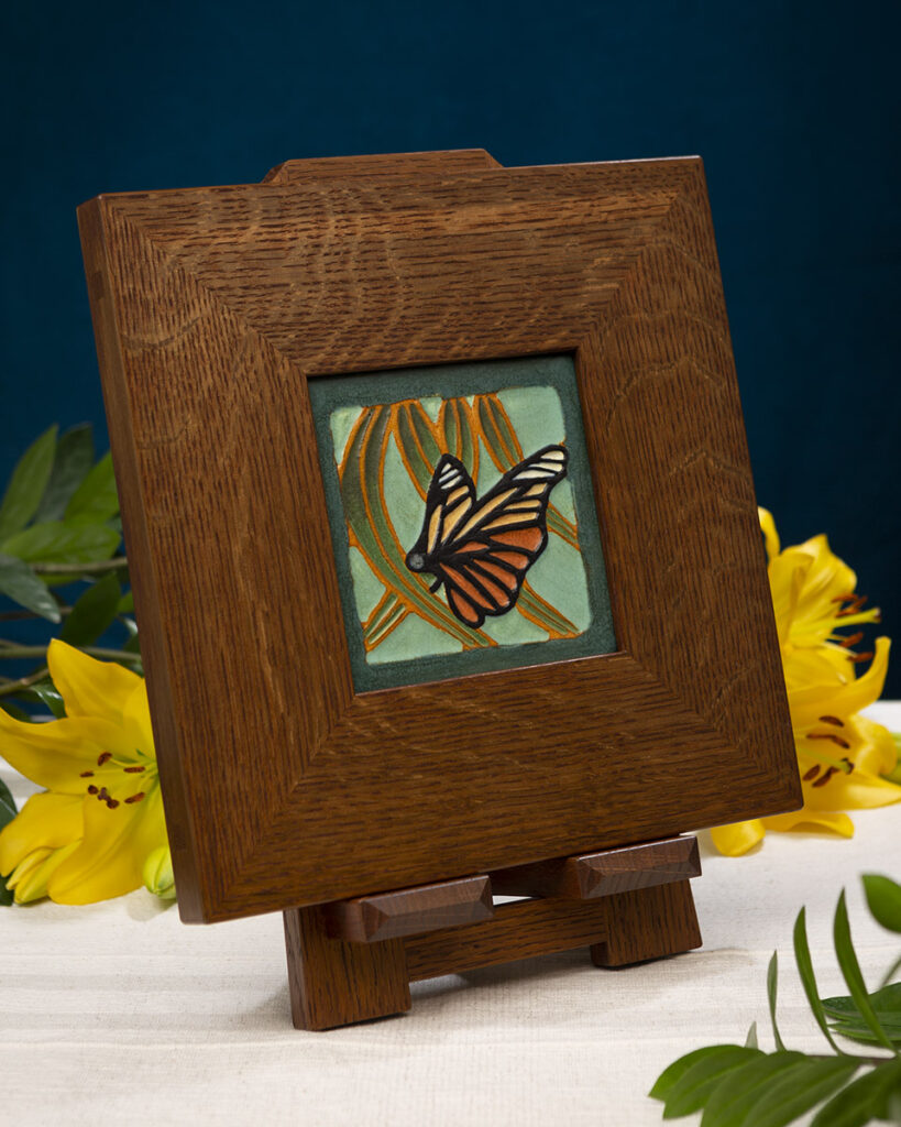 Monarch Tile - Ephraim Pottery